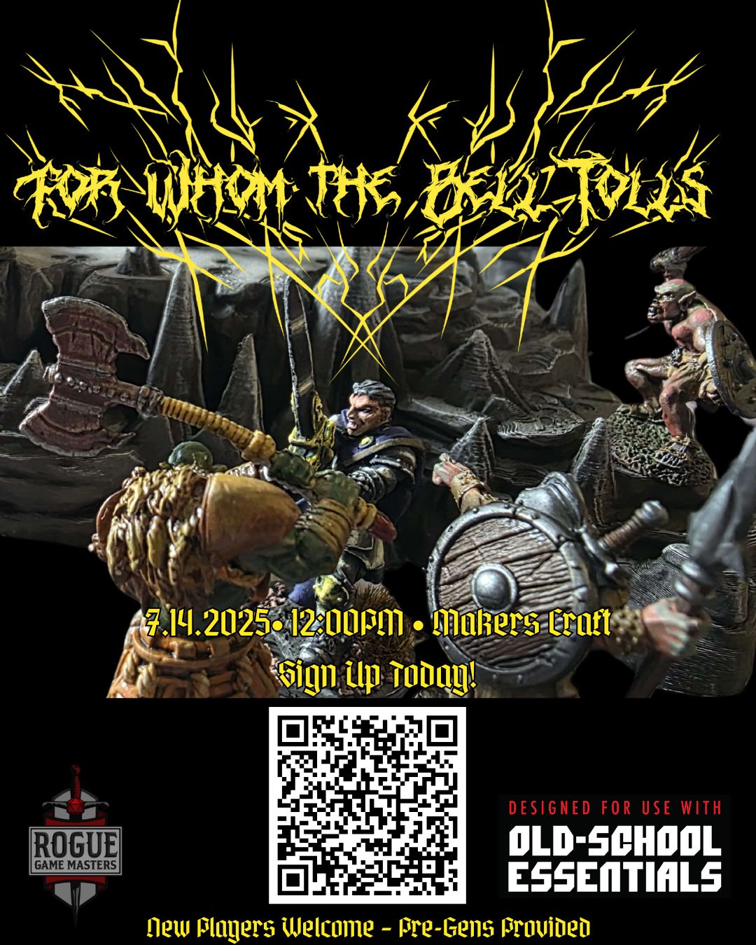 Learn Old School D&D: For Whom The Bell Tolls - Rogue Game Masters