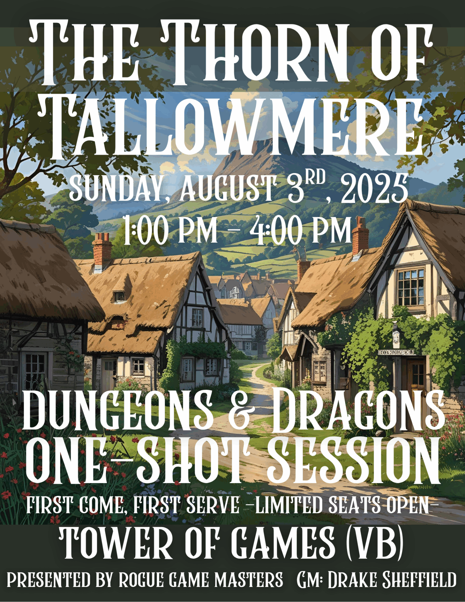 Learn to Play D&D: The Thorn of Tallowmere - Rogue Game Masters