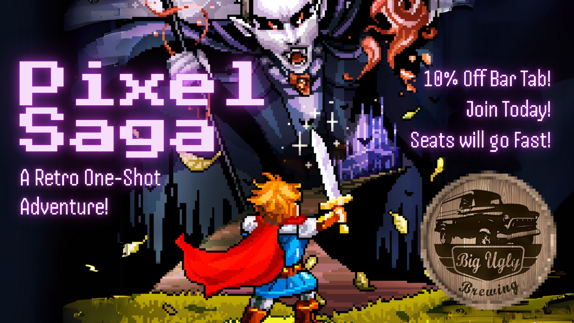 Pixel Saga - Rogue Game Masters